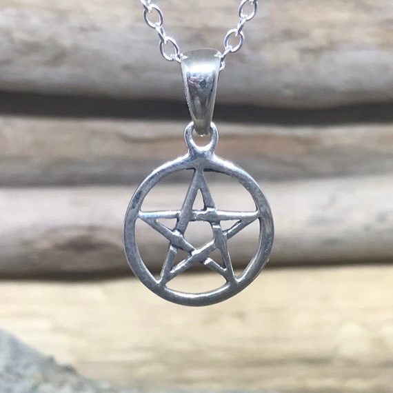 Etsy pentagram necklace store