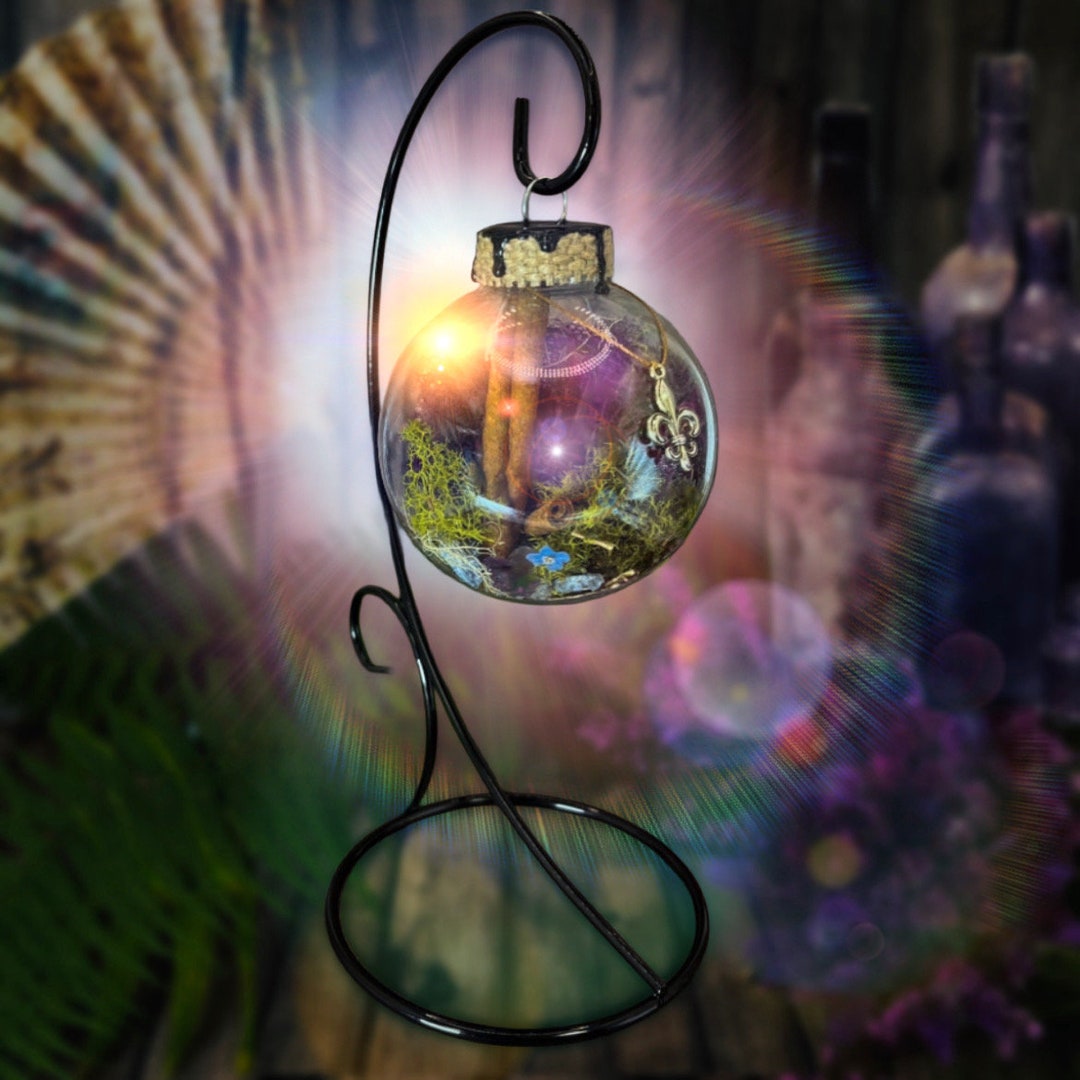 DISPLAY STAND * for Witch Ball, Spell Ball, Talisman, Amulet, Ornament ...