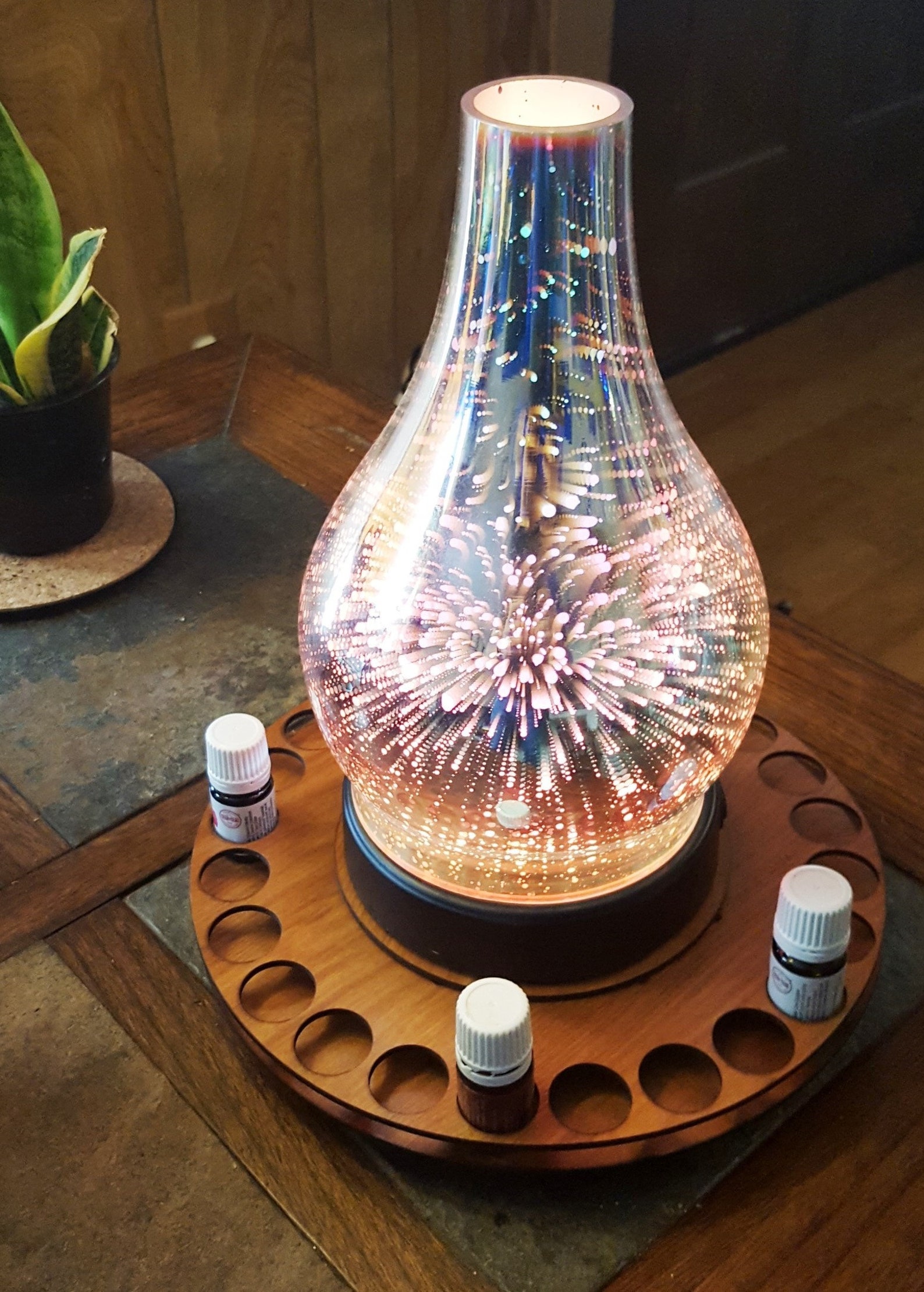 Essential Oils Caddy and Diffuser Stand please Specify - Etsy