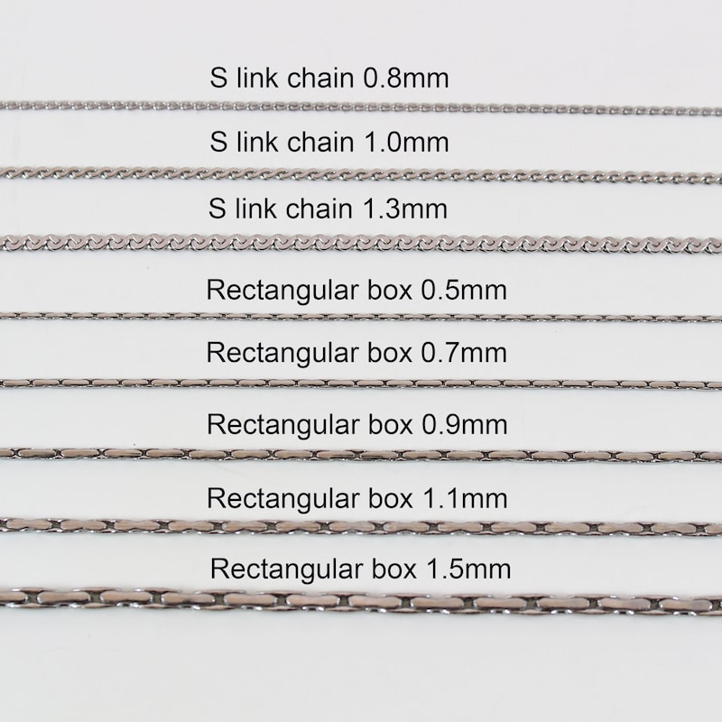 16in Silver Fox Chain - Etsy