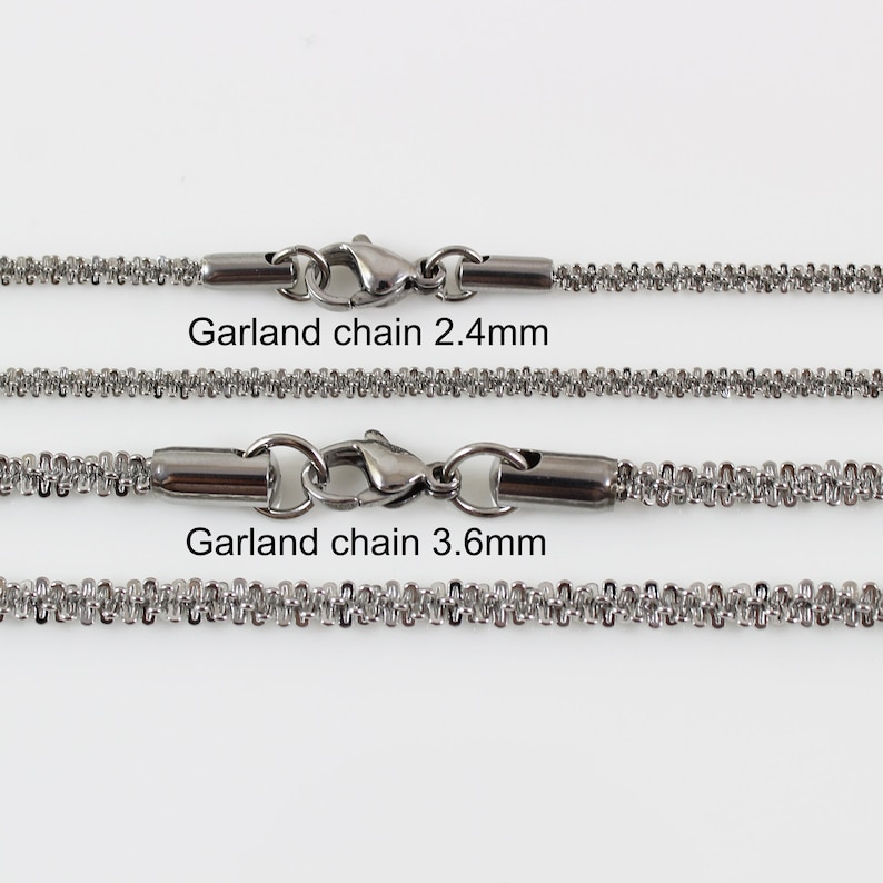 Stainless Steel Chain Necklace Assorted Necklace Chains - Etsy