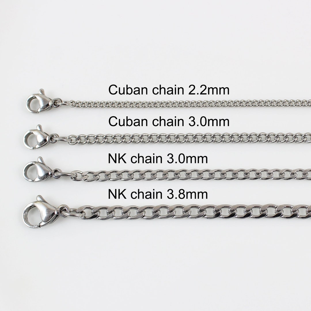 Stainless Steel Chain, Necklace Chain, Chain Necklace, Cuban Chain, Box ...