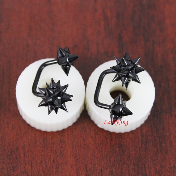 Double Sided Spike Earrings