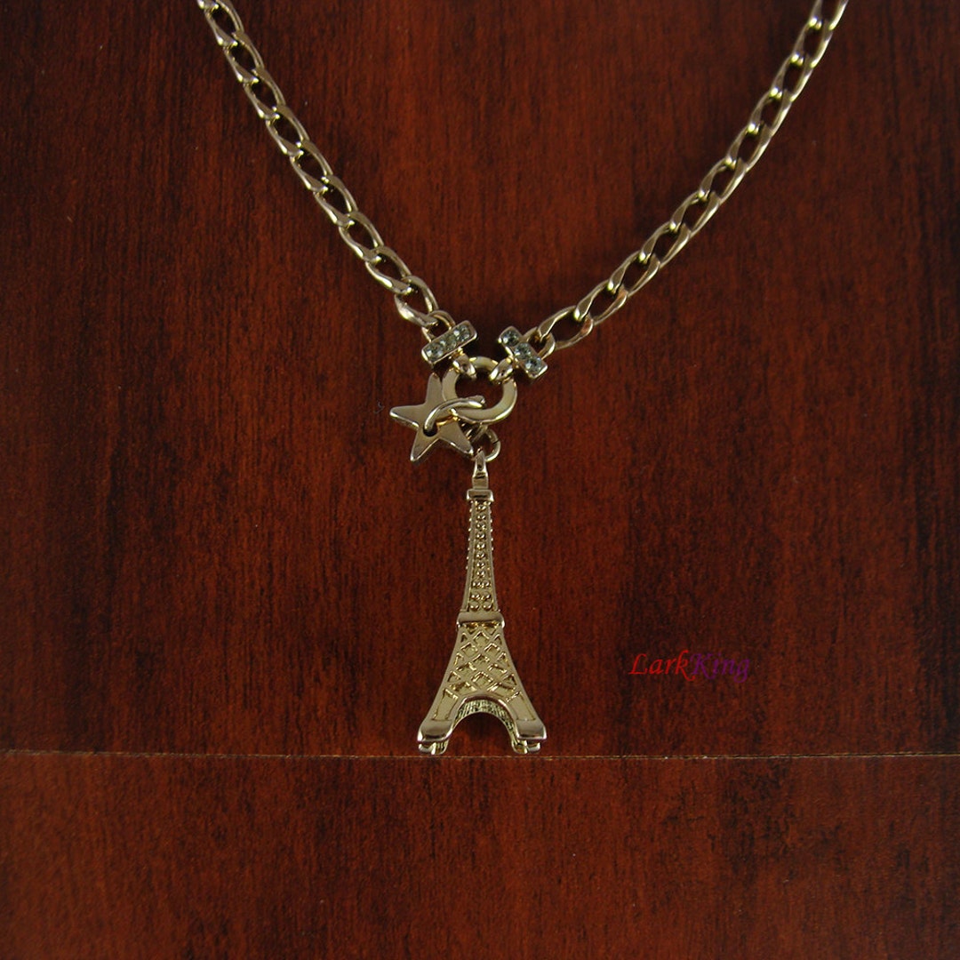 Paris Charm, Eiffel Tower, Eiffel Tower Charm, Paris Necklace, Eiffel ...