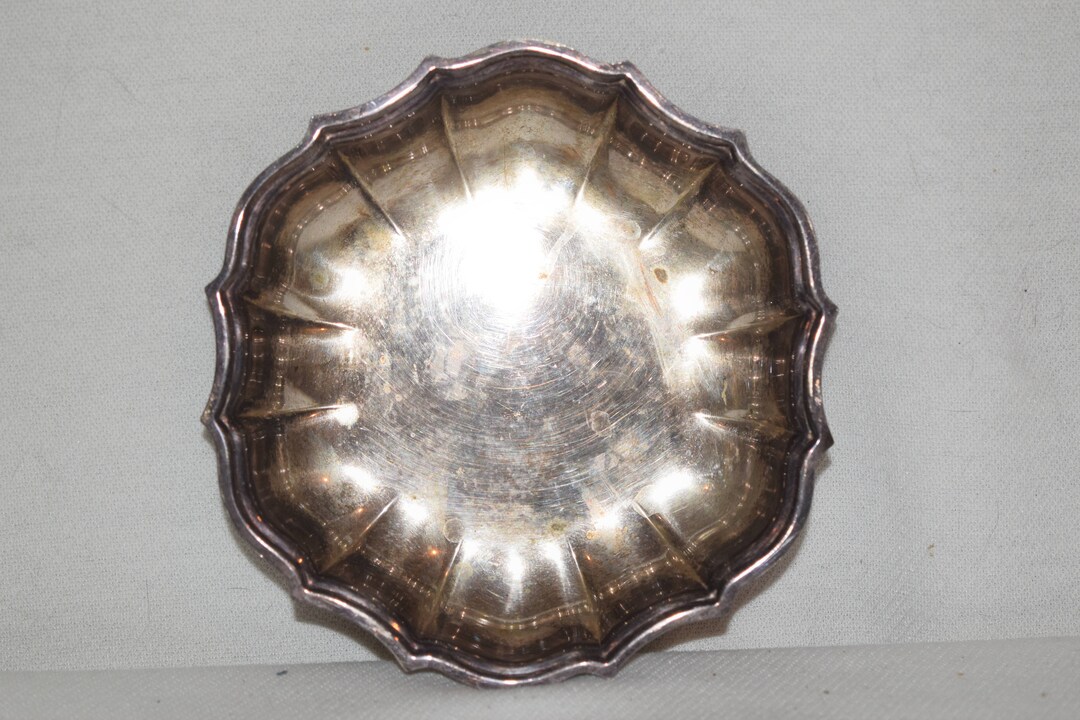 Chippendale by International Silver Company, Dish Round Candy or Nut ...