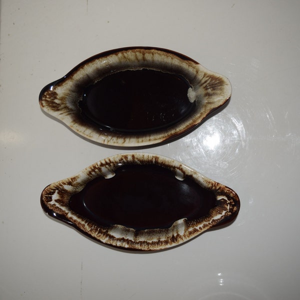 Brown Drip Dishes - Etsy