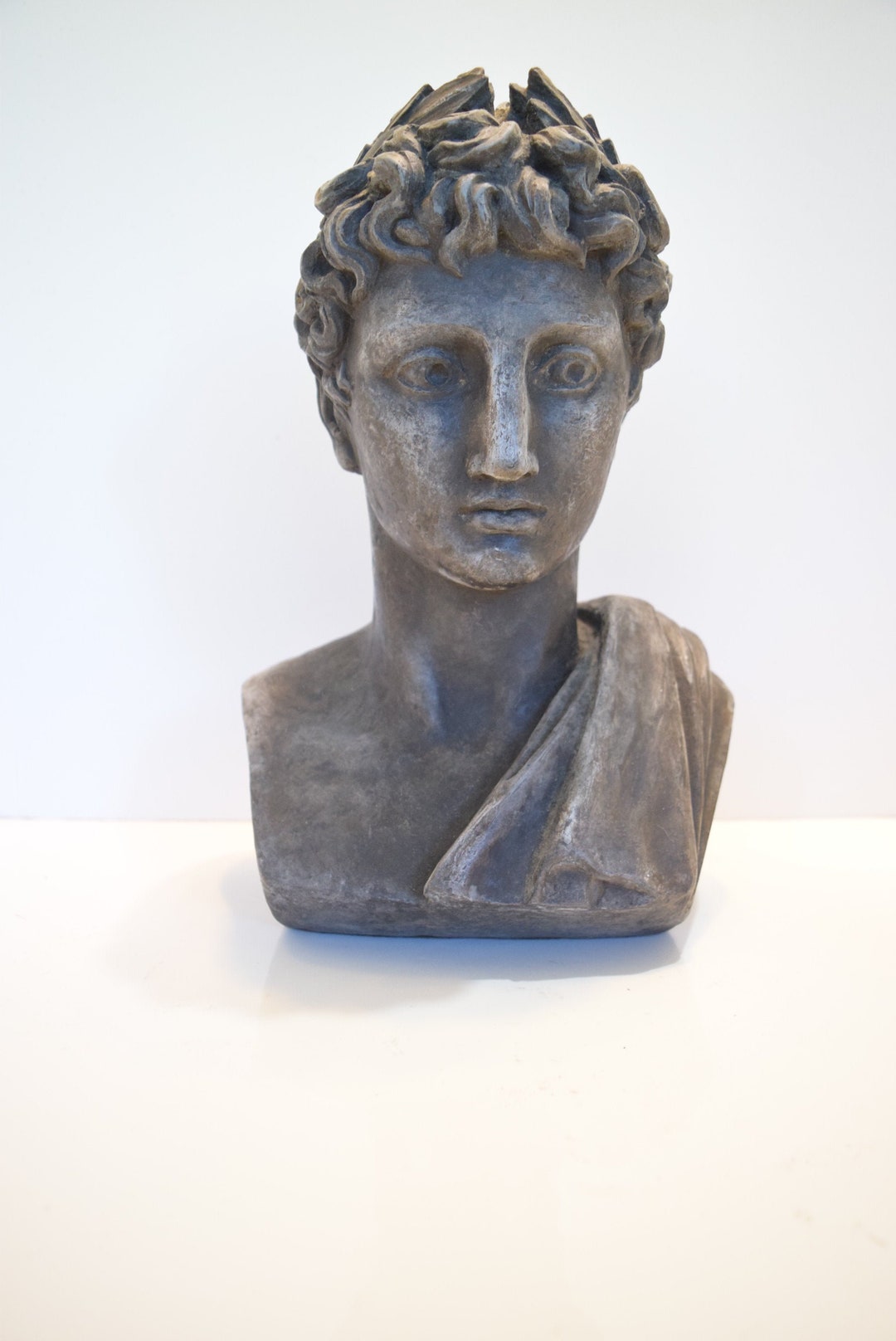 Bust Apollo Atticus Marcus Aurelius Caesar Toscano Sculptural Greek ...