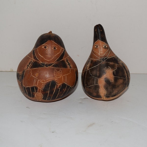 Wood Burning Gourd Art - Etsy