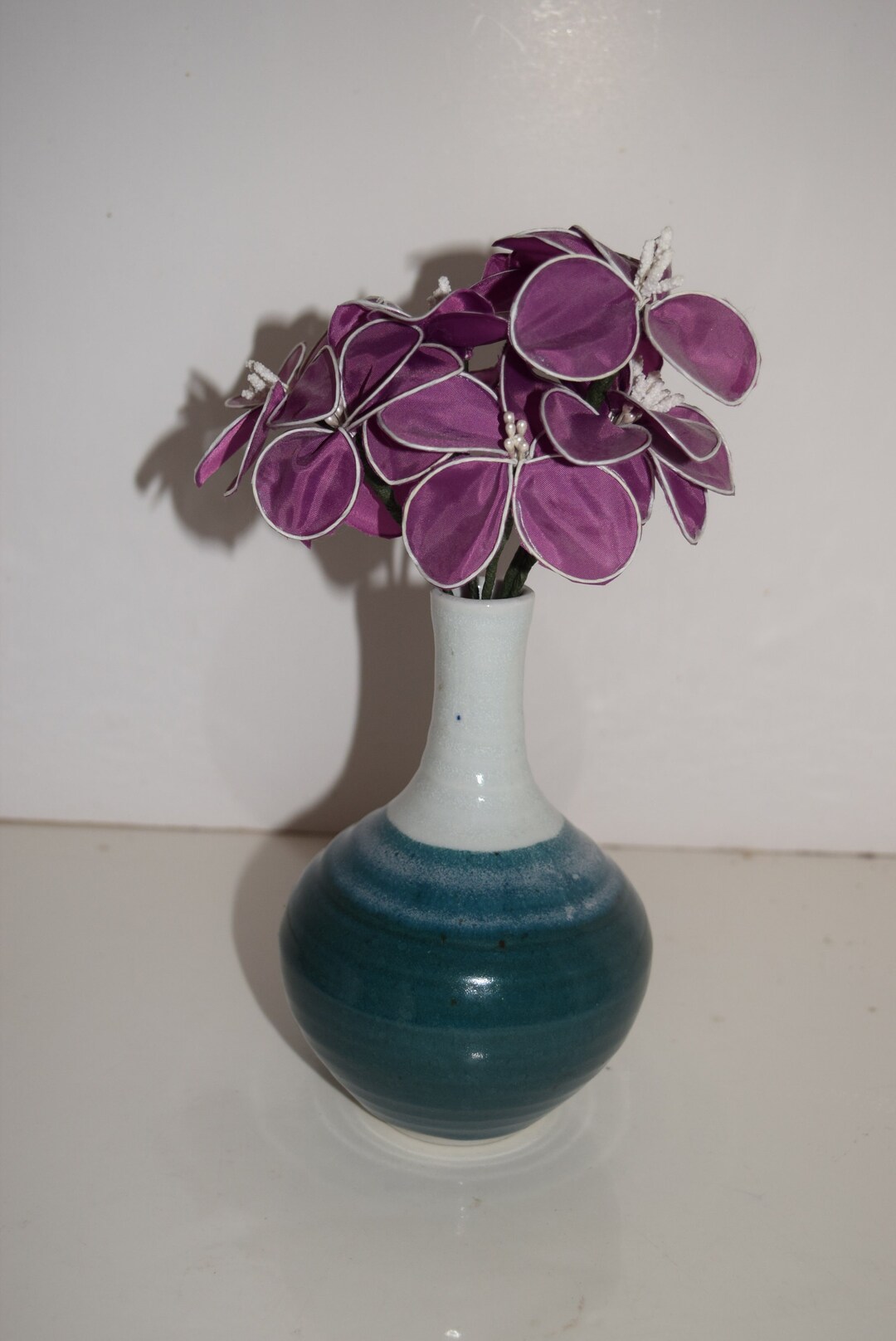 William Alexander Art Studio Pottery Hand-thrown Stoneware Pot Bud Vase ...