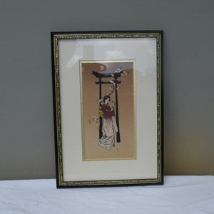 Signed Joy Dunn Limited Japanese Geisha Art Litho Print Wall Art Asian ...