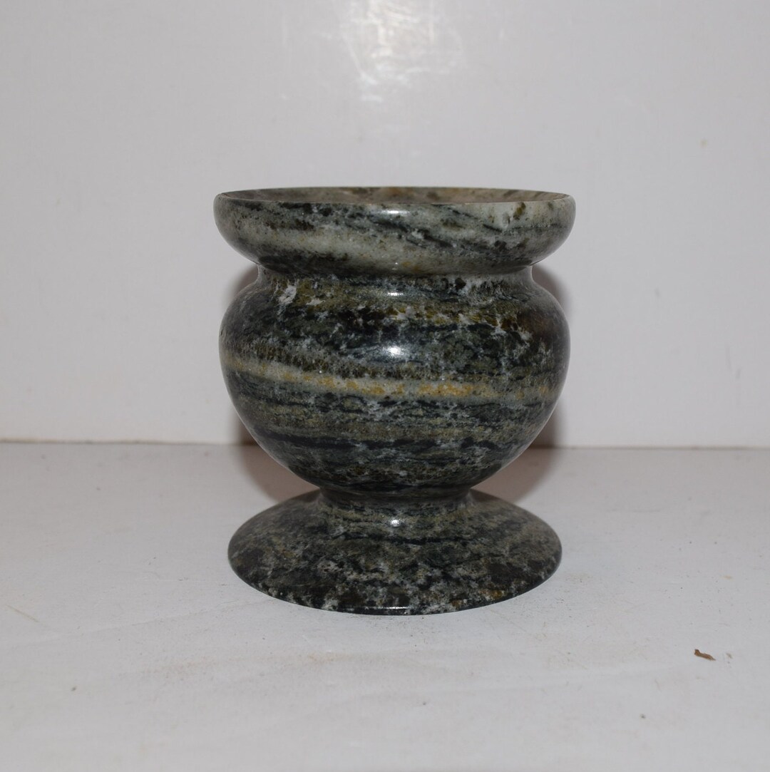 Genuine Marble Solid Natural Stone Pillar Candleholder Candle Holder ...