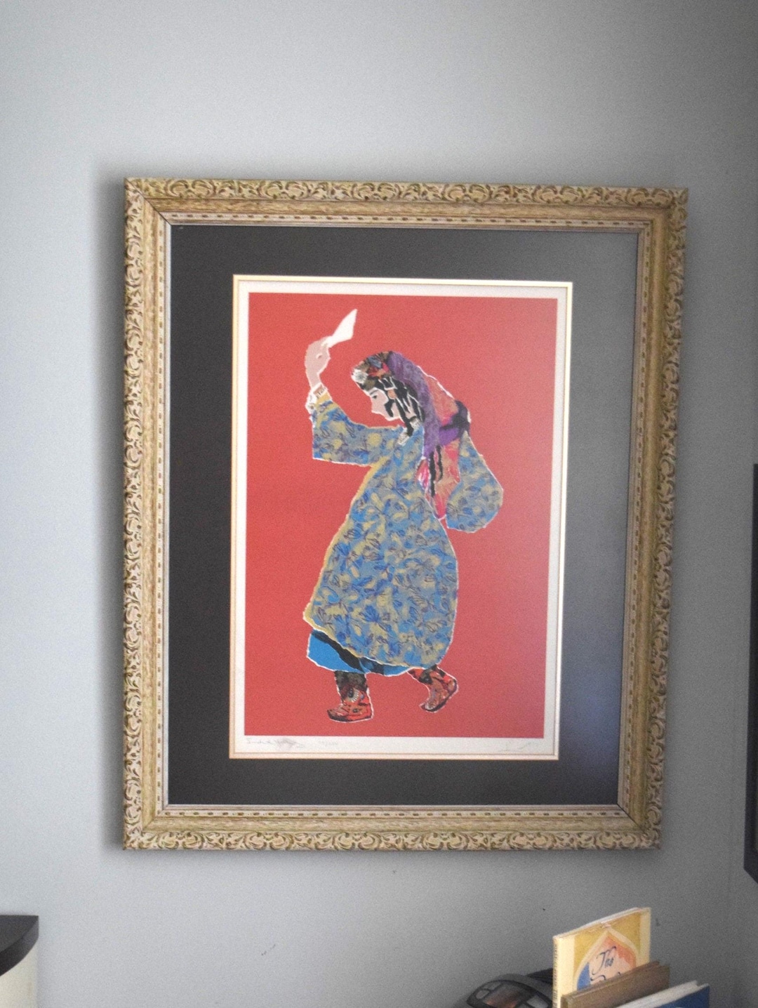 Judith Yellin Ginat Abstract Figure, Dancing Woman, Israeli Art ...