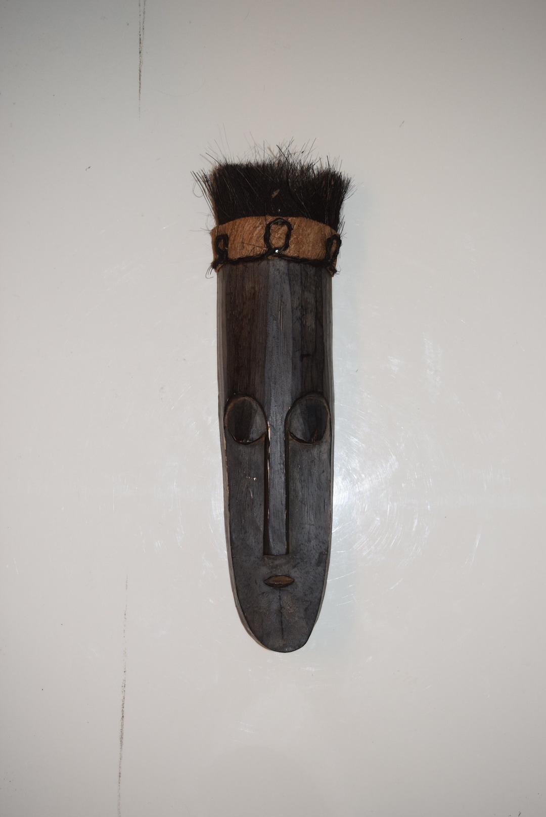 Kumasi Tribal Mask Wood Handcrafted Wood Carving Tribal Primitive ...