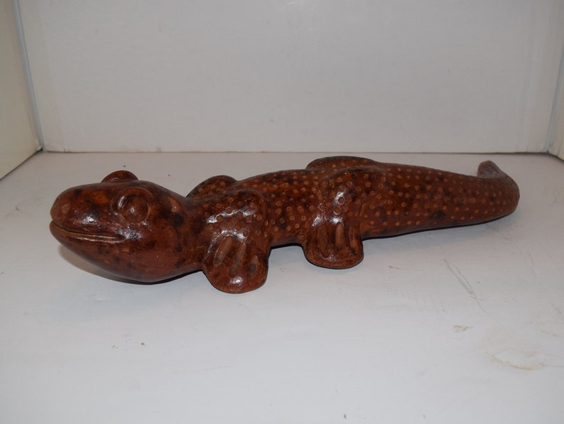 Cicak Gecko Lizard Iguana Hanging Wall Art Clay Pottery Southwest Large ...