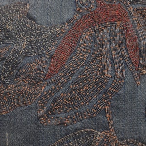 Art Qing Dynasty Embroidery of Forbidden Stitch Couching 18th or 19th ...