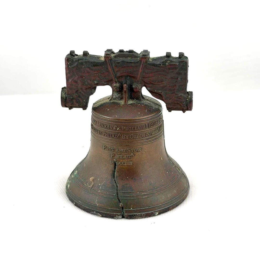 Liberty Bell Bicentennial Metal Souvenir Nice Sounding Philadelphia ...
