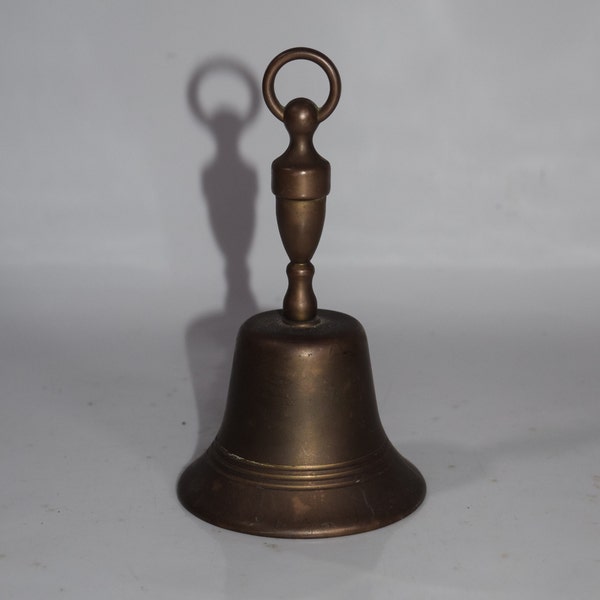 Antique Hand School Bell - Etsy