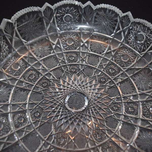 Crystal Serving Tray - Etsy