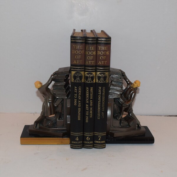 Art Deco Bookends - Etsy