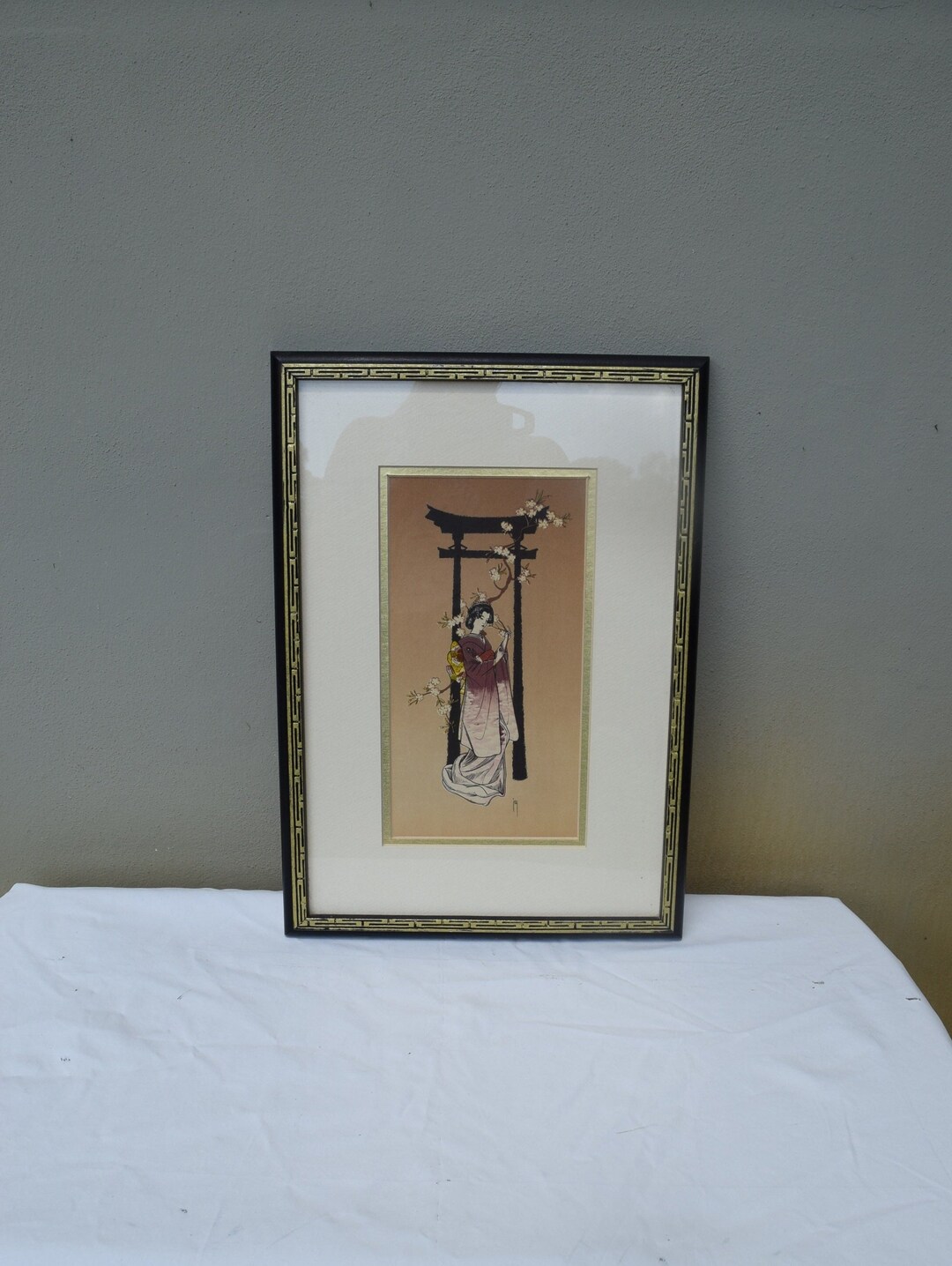 Signed Joy Dunn Limited Japanese Geisha Art Litho Print Wall Art Asian ...