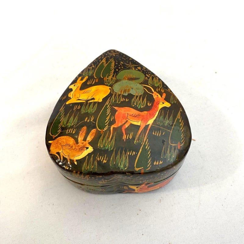 Kashmir Lacquer Box - Etsy