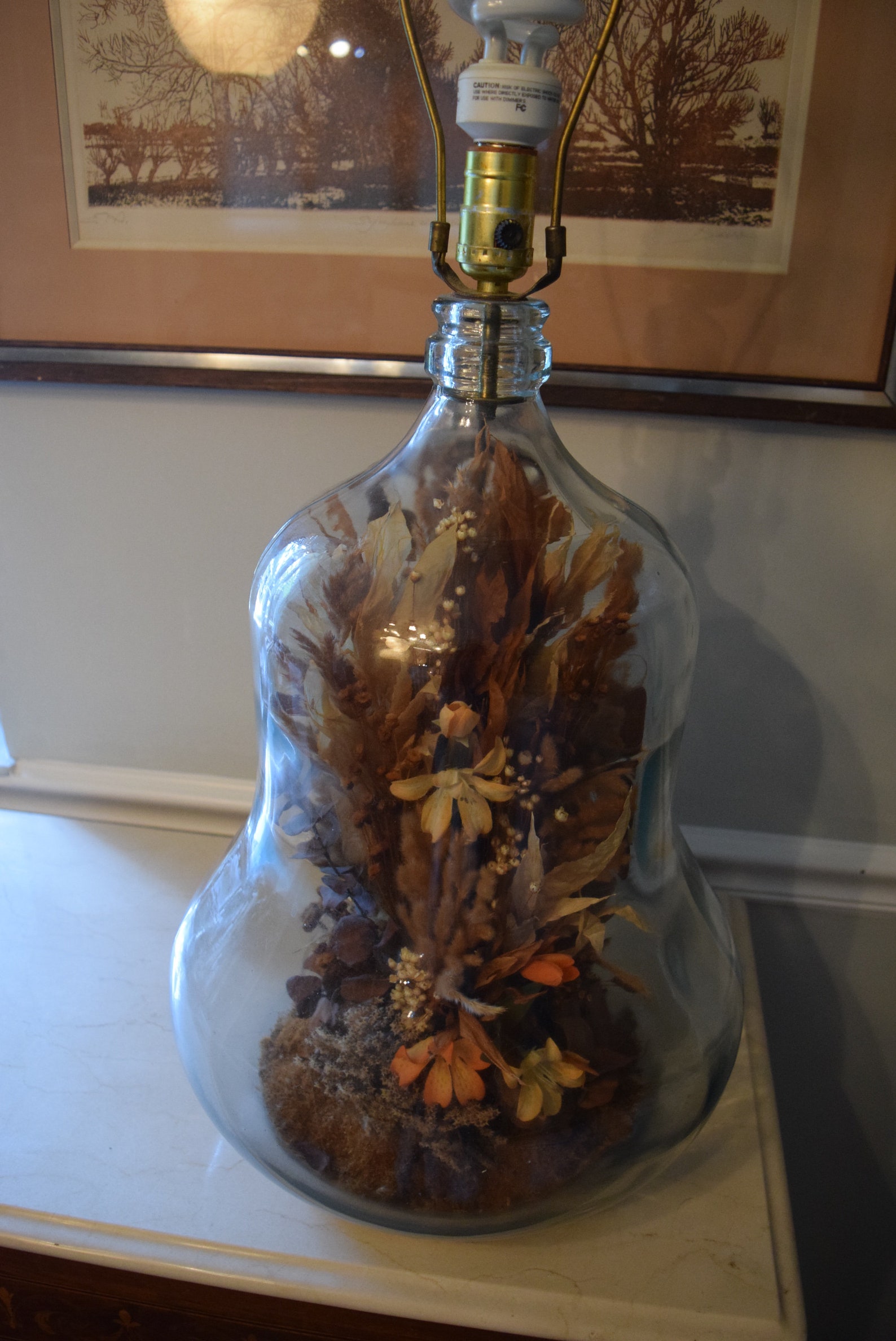 Large CRISA Extremely Rare 5 Gallon Glass Water Bottle Fillable Bottle ...