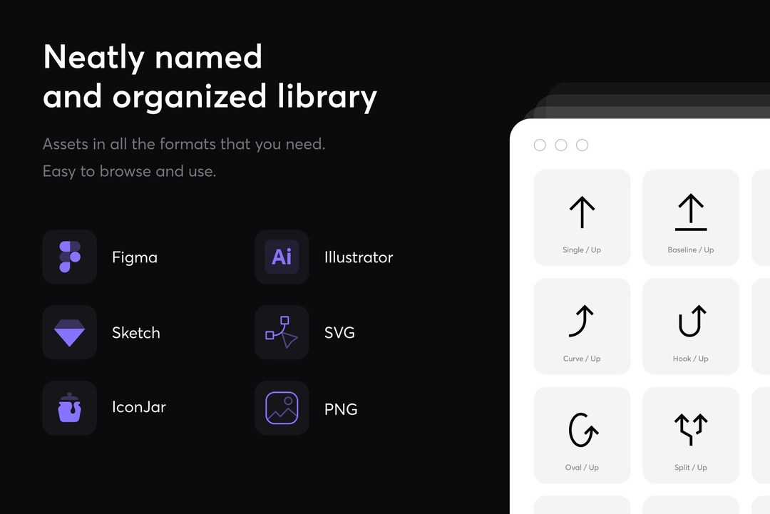 SVG Illustrator ESP Arrows Signs Doodle Icons Bundle for - Etsy