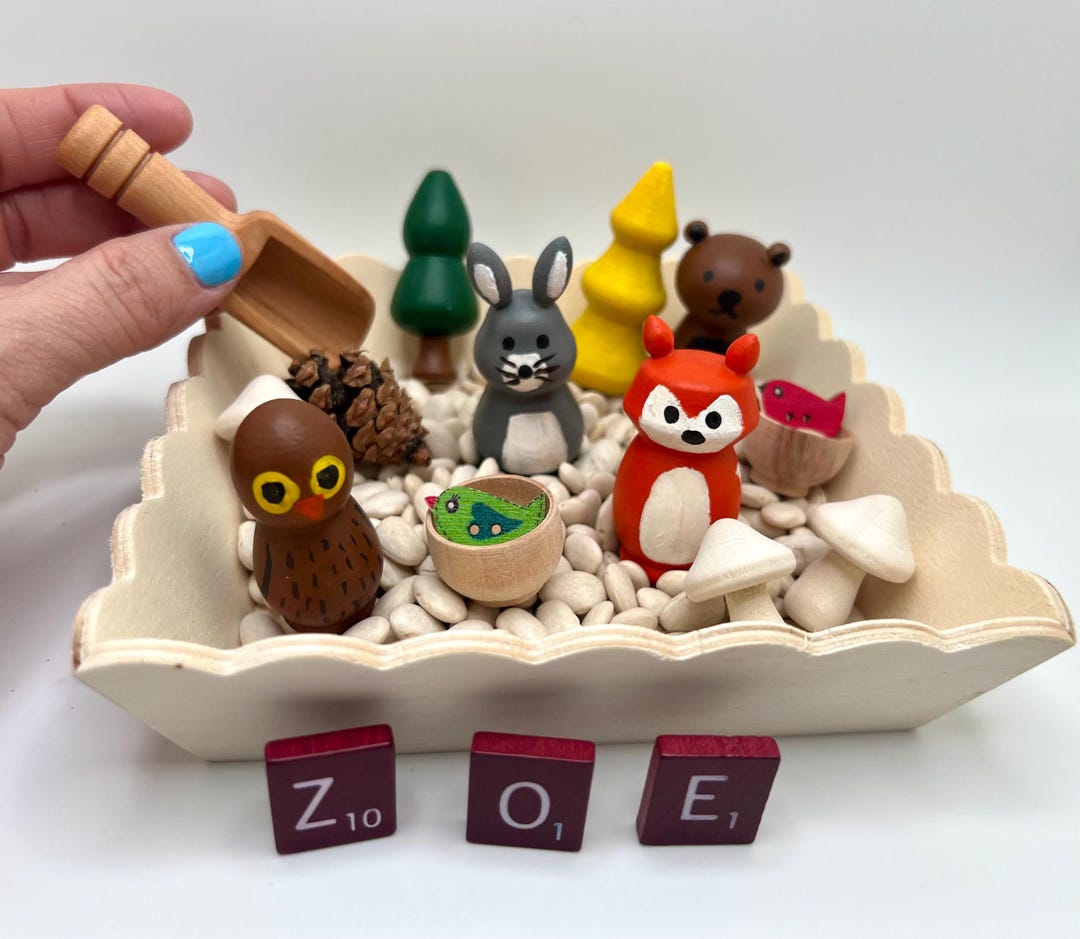 Woodland Animal Themed Sensory Kit/ Sensory Box Playset/ SHIPS FREE - Etsy