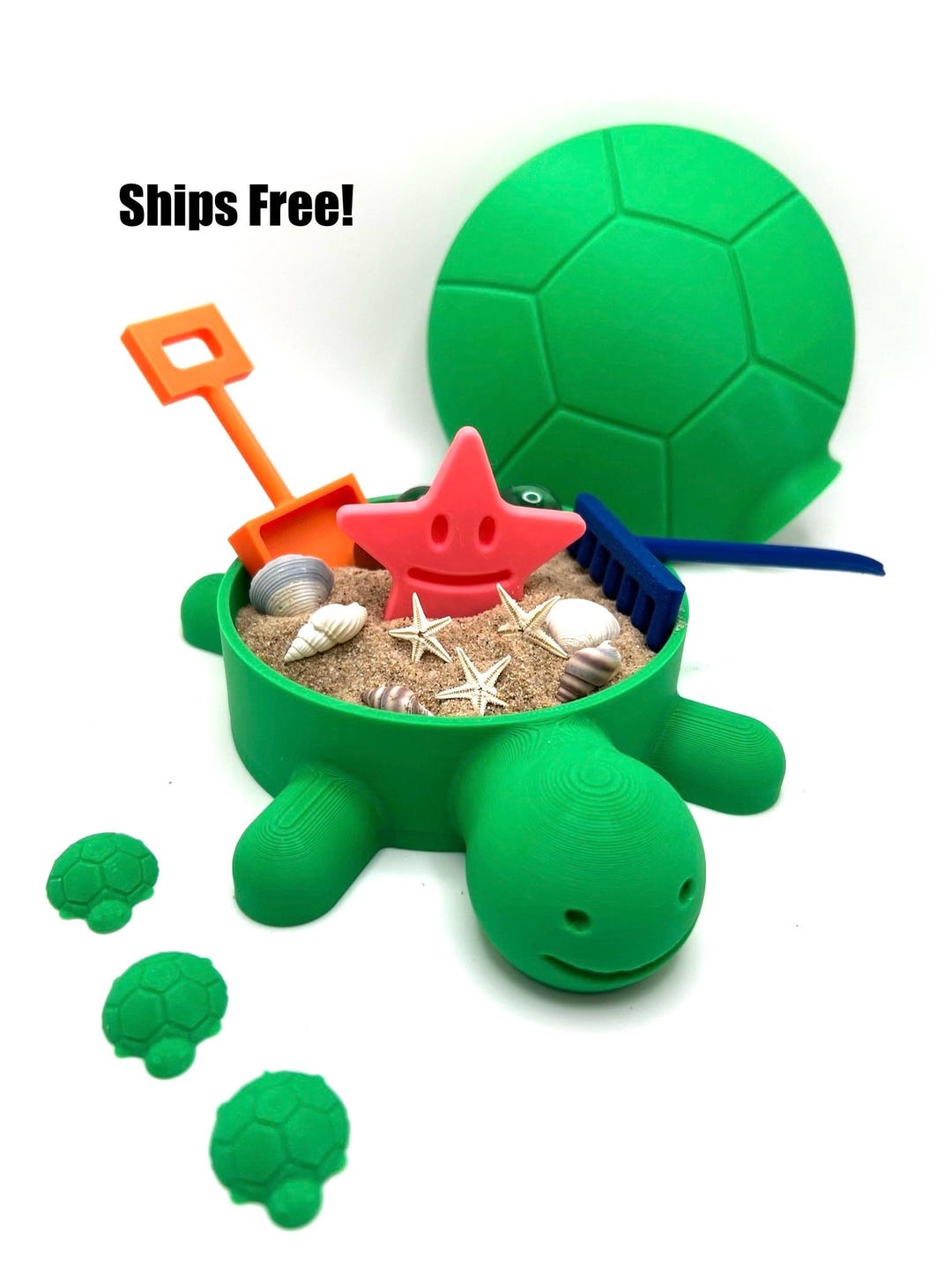 Mini Smiling Turtle Desktop Zen Garden/ Nostalgic Toys/ Relaxation ...