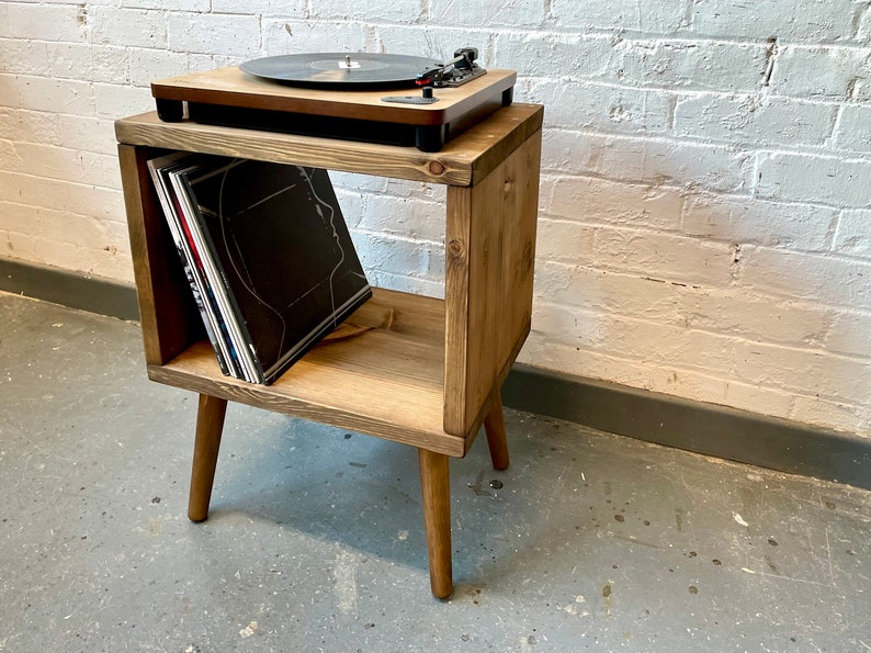Record Player Stand Vinyl Record Storage Unit LP Storage - Etsy
