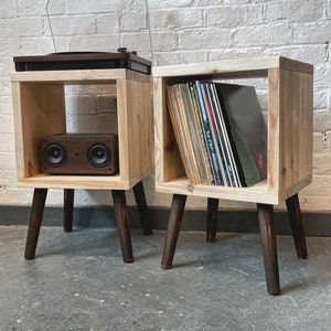 Record Player Stand Vinyl Record Storage Unit LP Storage - Etsy