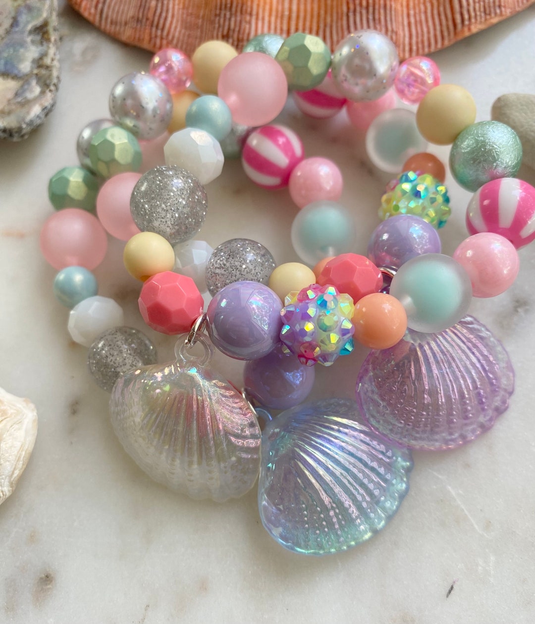New shello Summer Beaded Bracelet - Etsy
