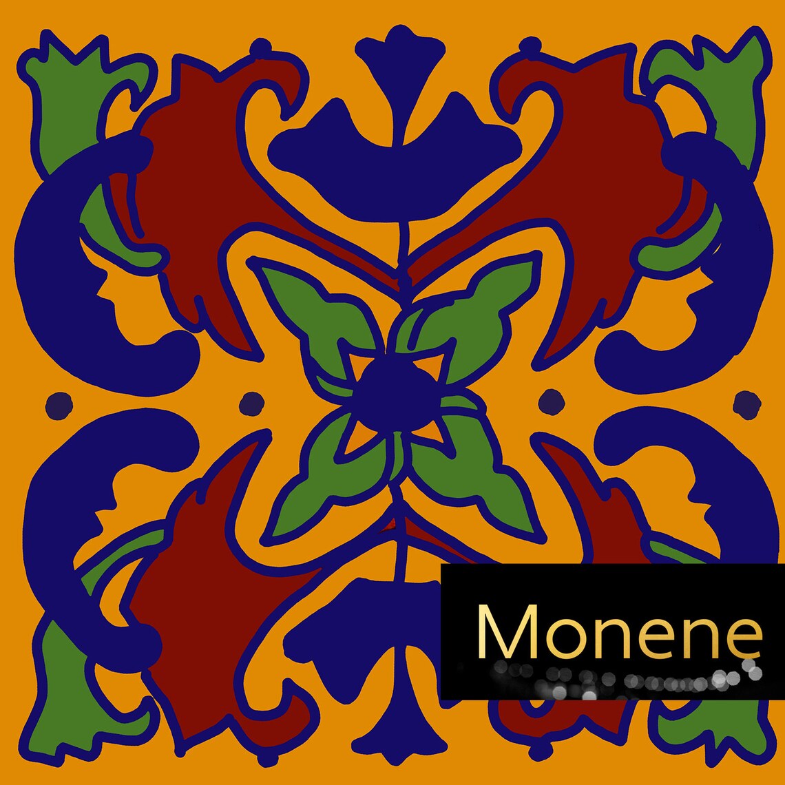 12 Talavera Tile Digital Download, Spanish Tile Scrapbook Paper ...