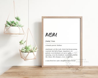 Definition Print - Etsy