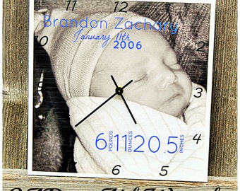 Baby Birth Clock | Etsy