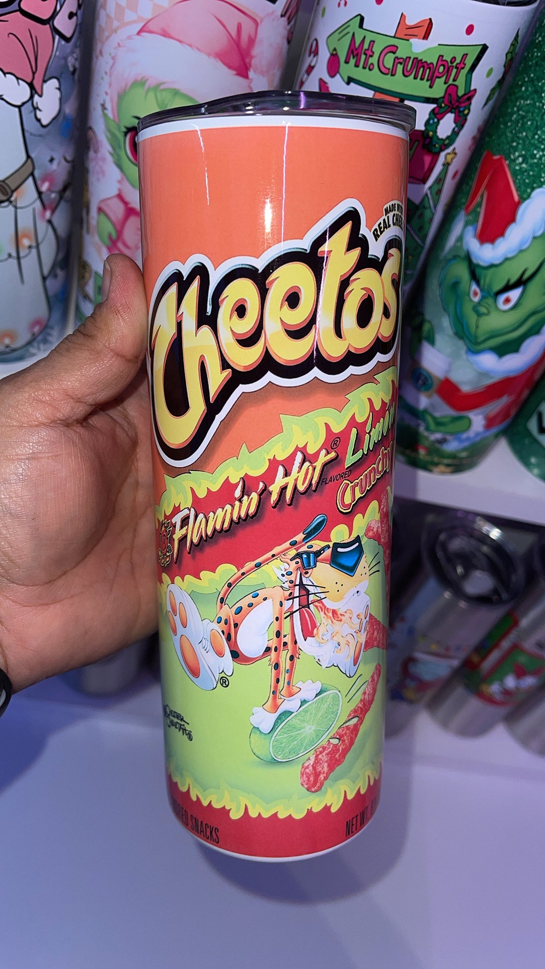 Flaming Hot Cheetos 20oz Tumbler - Etsy