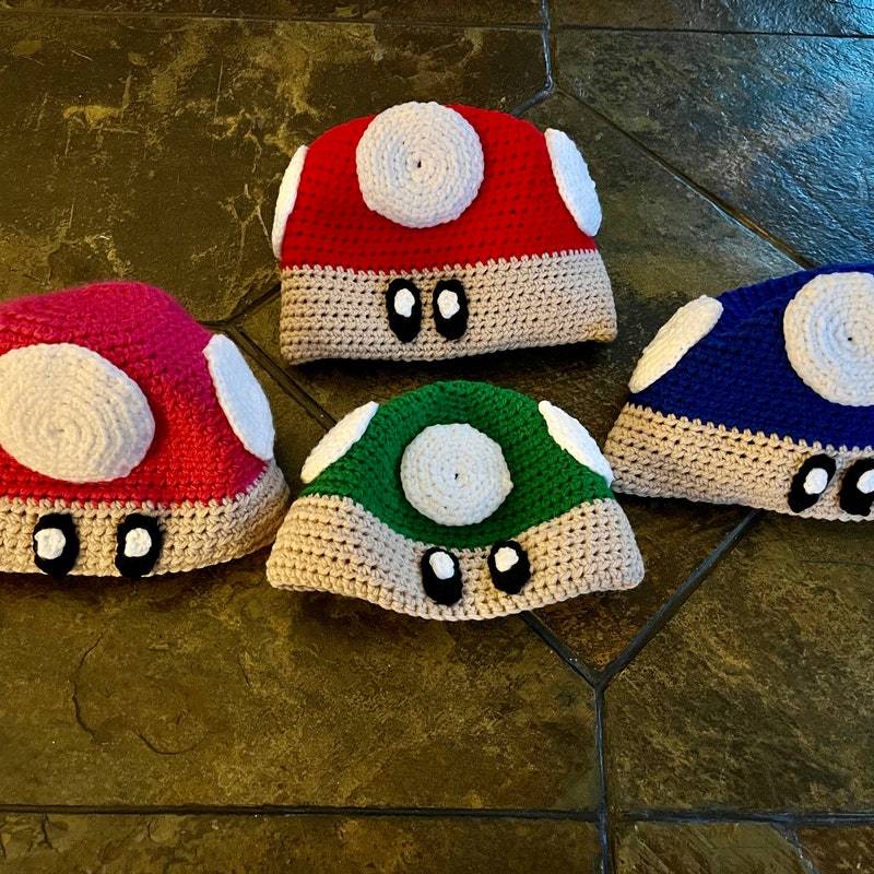 Toad Mushroom Hat - Etsy