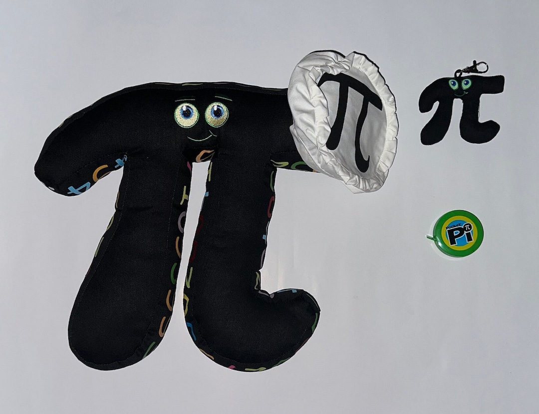Pi Special - 11" Plush Pi®, Plush Pi® Keychain & Pocket Pi® - Etsy