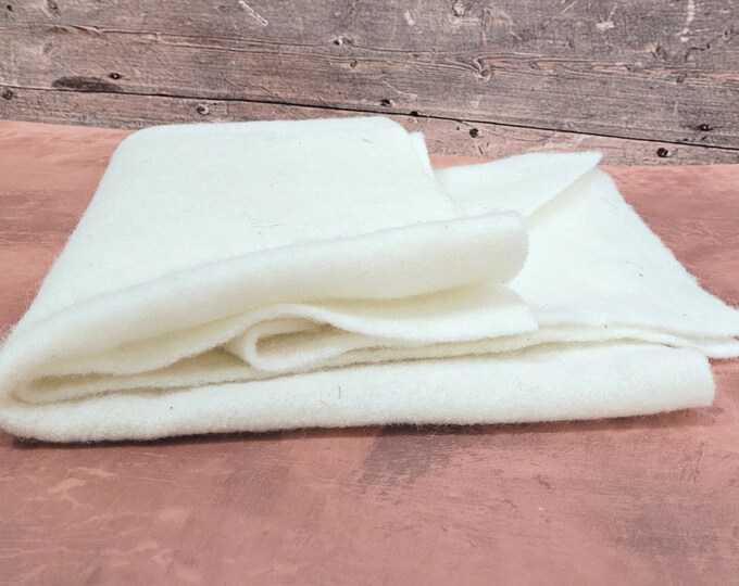 Natural Shetland Pre-felt Sheets Perfect for Needle Felted and Wet ...