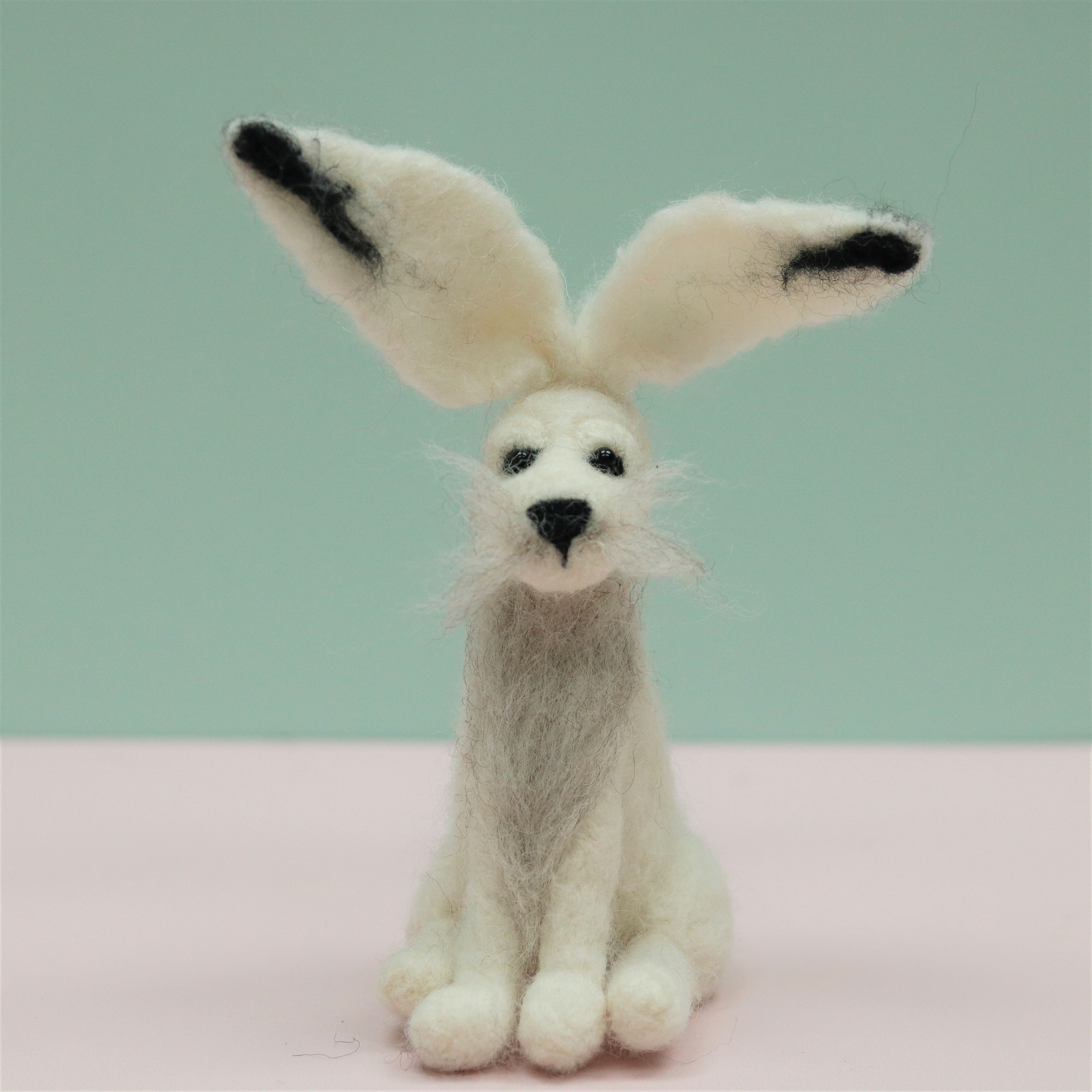 Winter Hare Felting Pattern With Video Tutorials Instant | Etsy