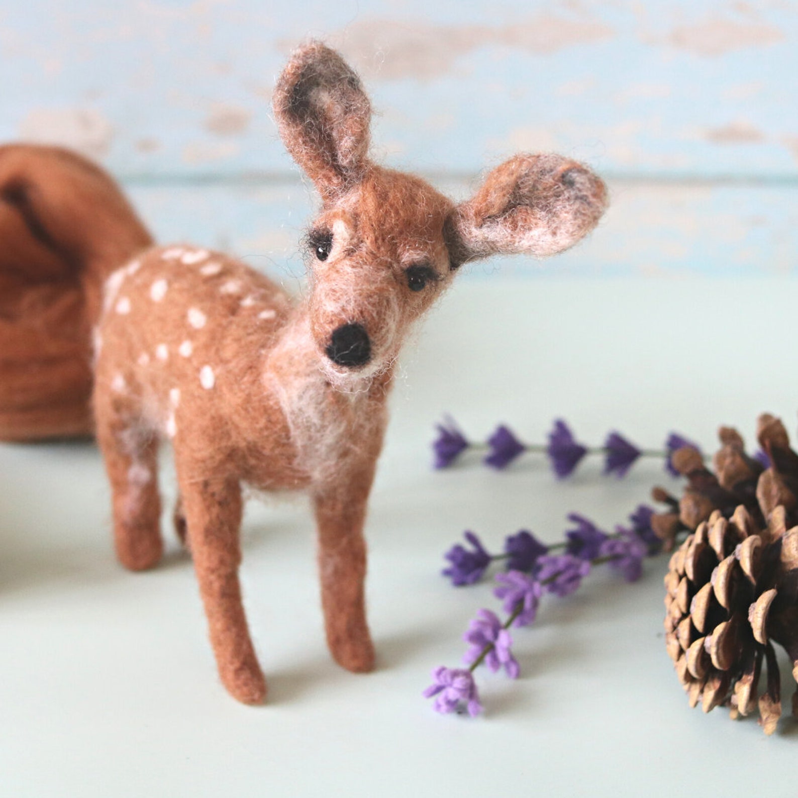 Deer Needle Felting Kit animal Needle Felting Kit Needle - Etsy
