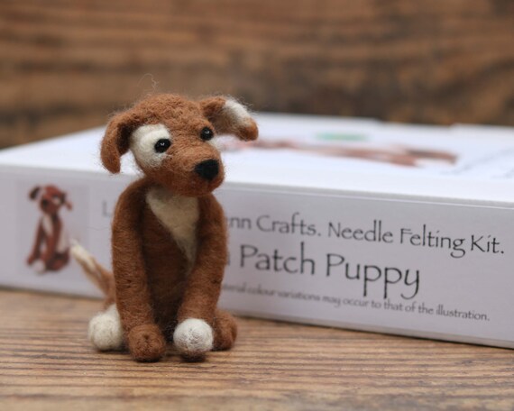 Dog Needle Felting Kit for Beginners Puppy Needle Felting | Etsy