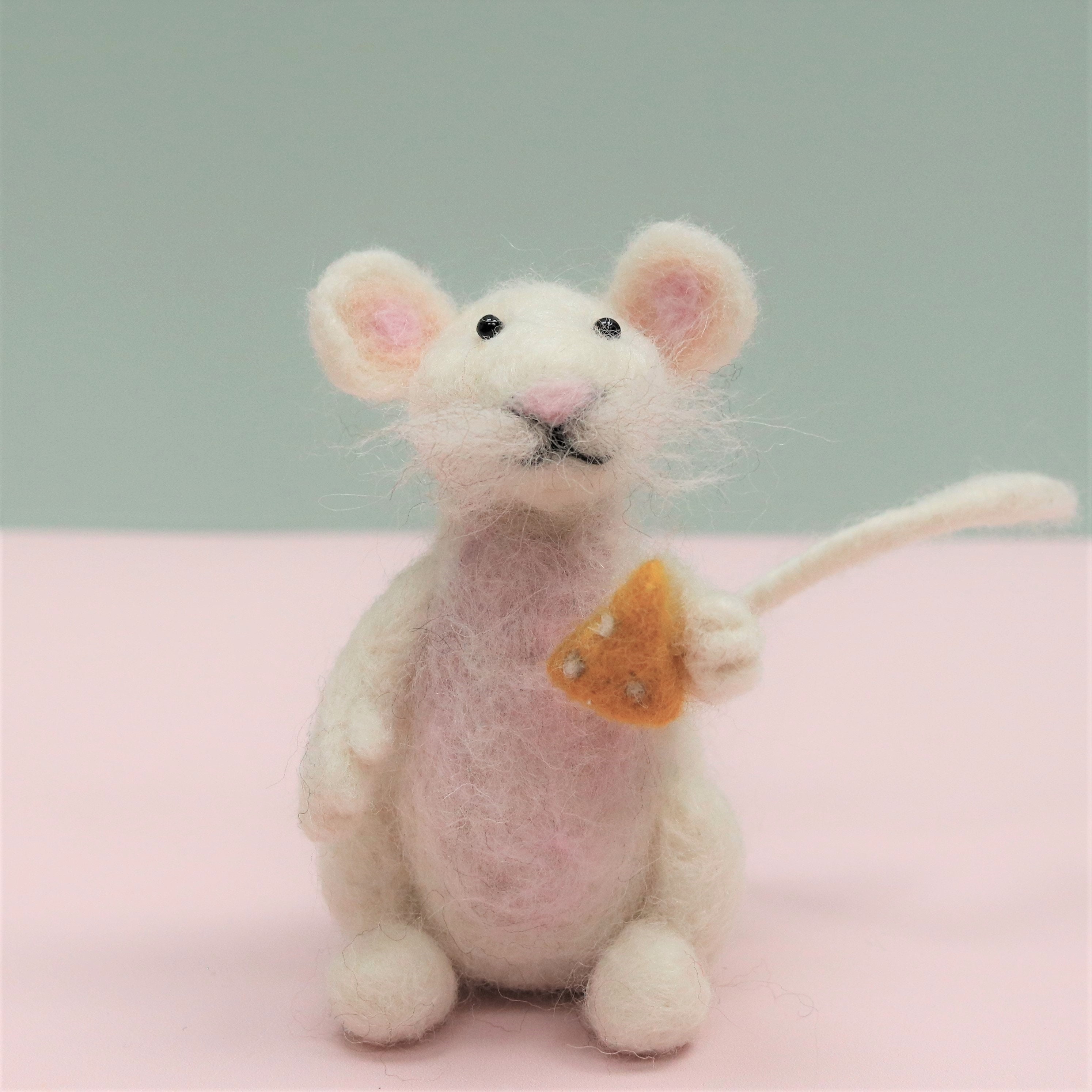 Mouse Needle Felting Pattern for Beginners Needle Felting - Etsy UK