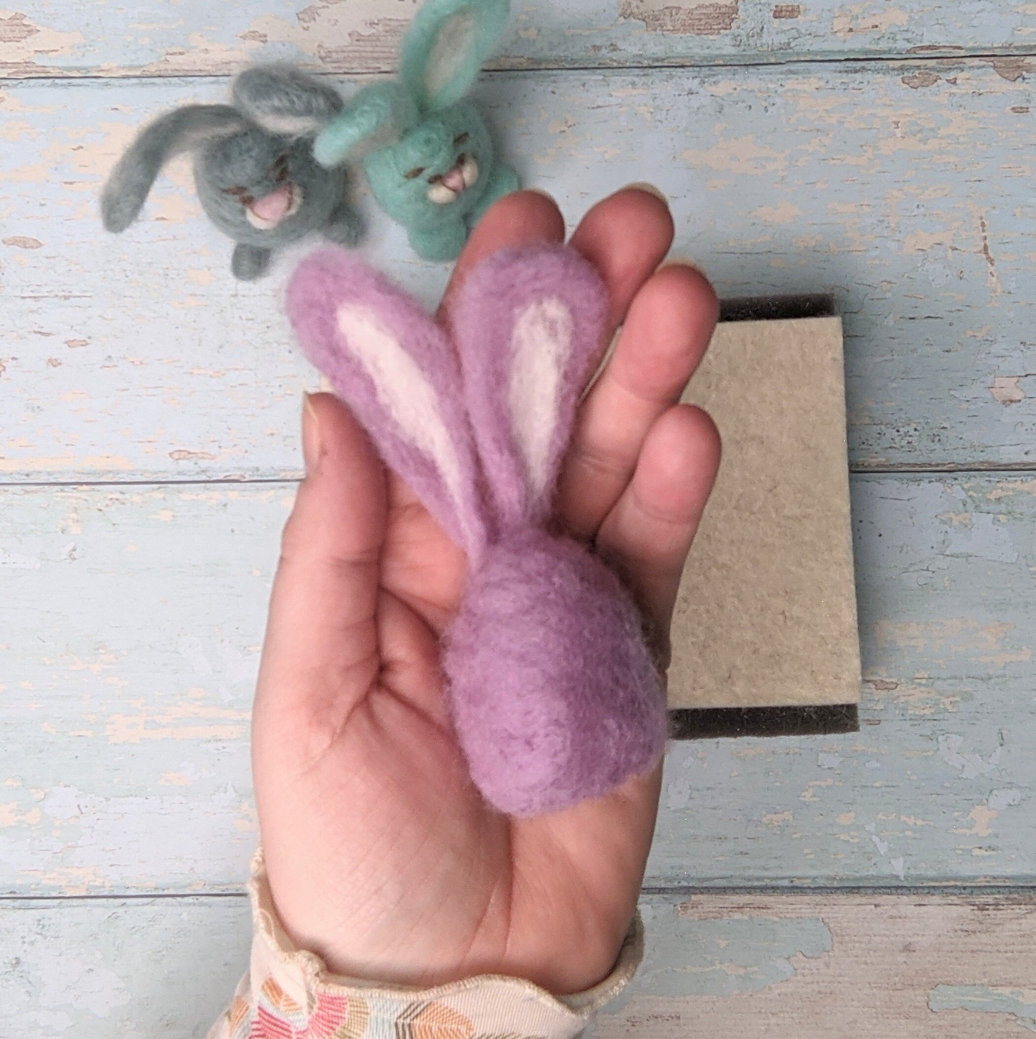 Easter Bunny Needle Felting Pattern Plus Video Tutorial for - Etsy UK
