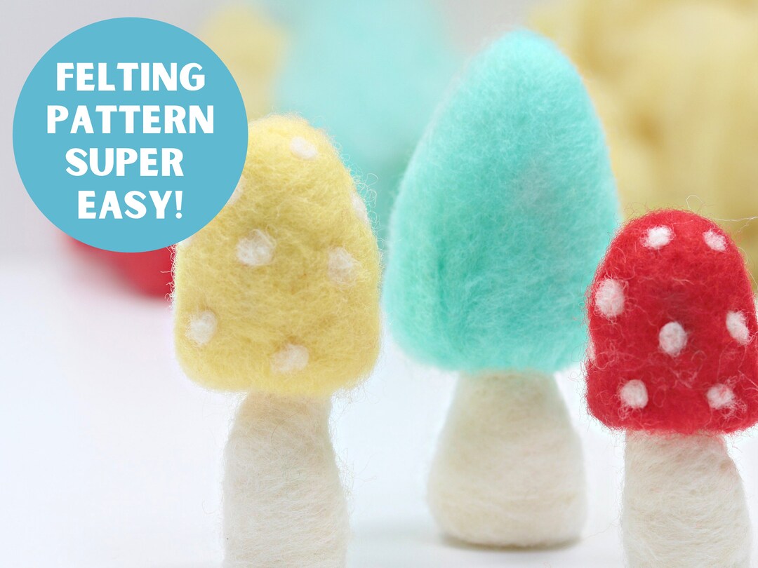Needle Felting Pattern - Instant Download and Printable - Little ...