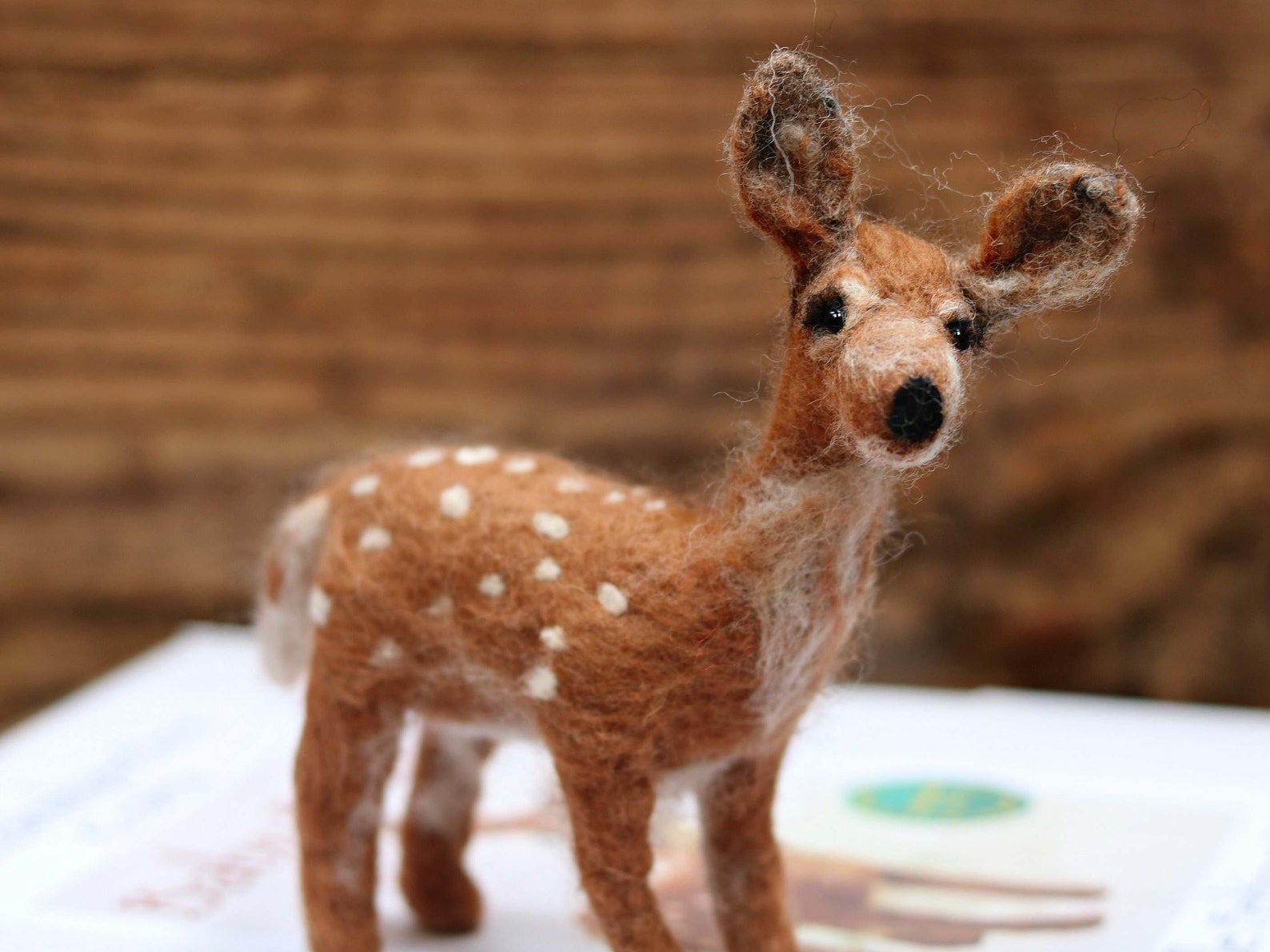 Deer Needle Felting Kit animal Needle Felting Kit Needle - Etsy