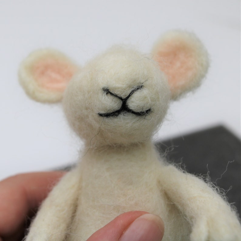 Mouse Needle Felting Pattern for Beginners Needle Felting - Etsy UK