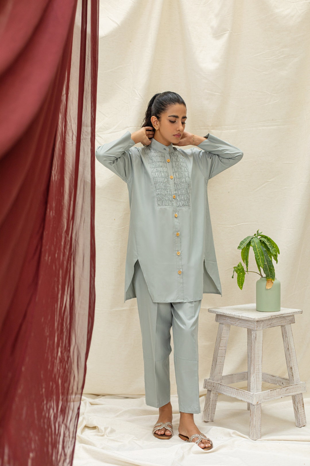 2-piece Matching Set, Linen Set, Co-ord Set - Etsy