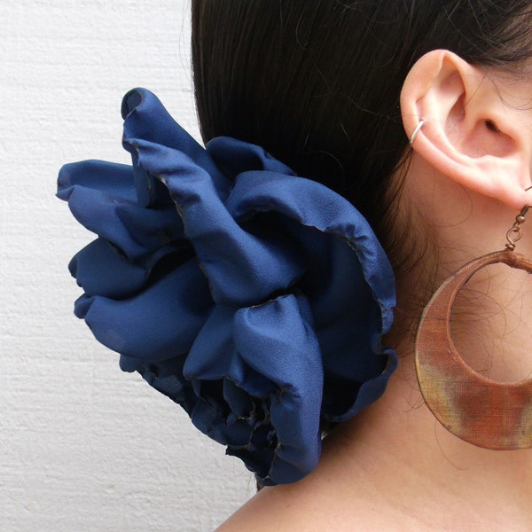 Blue Hair Flower - Etsy