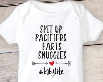 Funny Baby Onesie ® a Cute Trendy Hipster Boy or Girl Bodysuit | Etsy